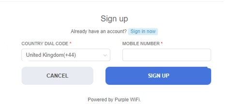 SMS Verification – Purple Support