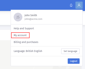 My Account – Purple Support